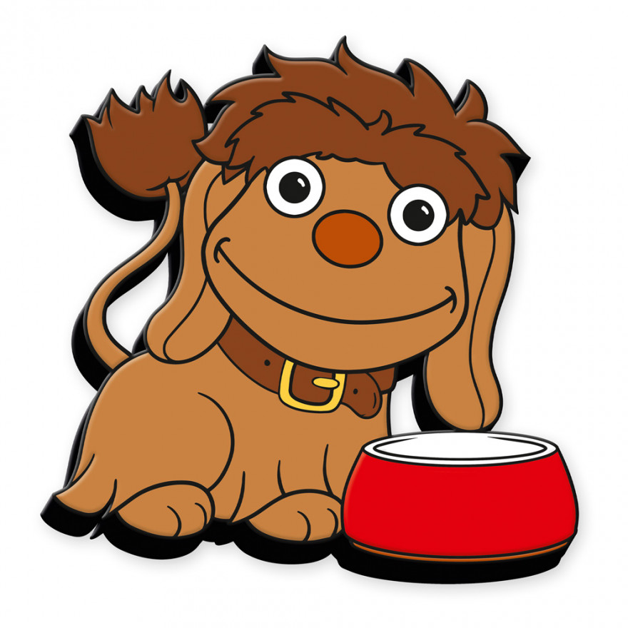 Moppi - 3D Magnet - Napf